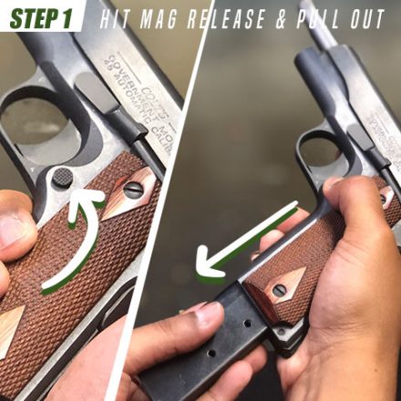 How to Shoot a Colt M1911 - Beginner Gunner